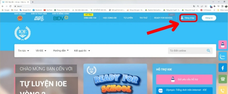 Cách đăng ký và đăng nhập để vào thi IOE năm học 2025-2026 - Chia Sẻ Kiến Thức Cùng AutoFillForm