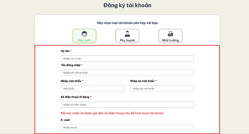 Cách đăng ký tài khoản và đăng nhập VioEdu cho học sinh - Chia Sẻ Kiến Thức Cùng AutoFillForm