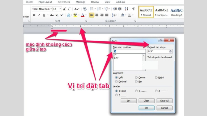 Hướng dẫn cách đặt Tab trong Word đầy đủ, chi tiết - Chia Sẻ Kiến Thức ...