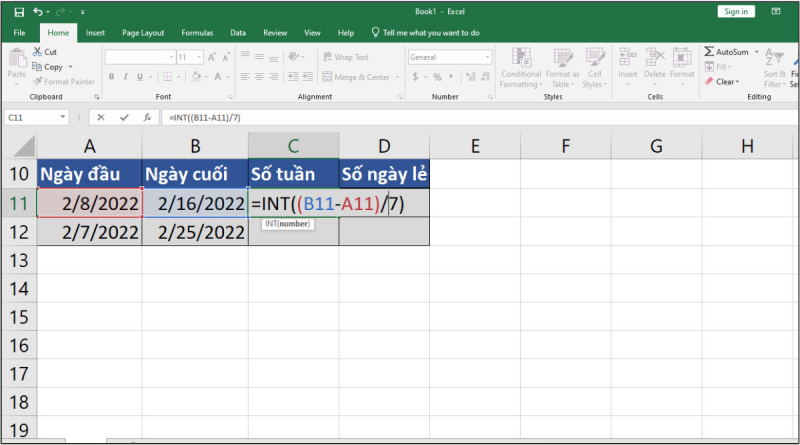 Hàm INT trong Excel: Công thức và cách sử dụng cực dễ hiểu - Chia Sẻ Kiến Thức Cùng AutoFillForm